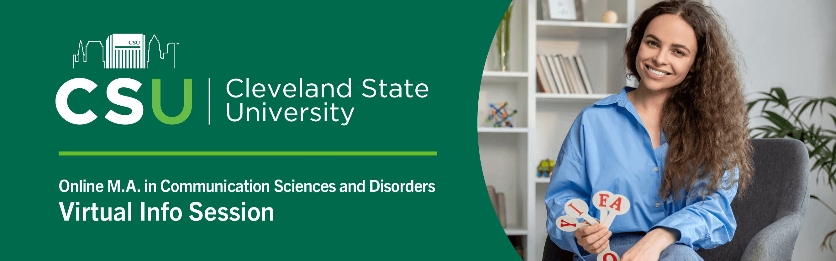 Upcoming CSD Virtual Info Sessions | Cleveland State University